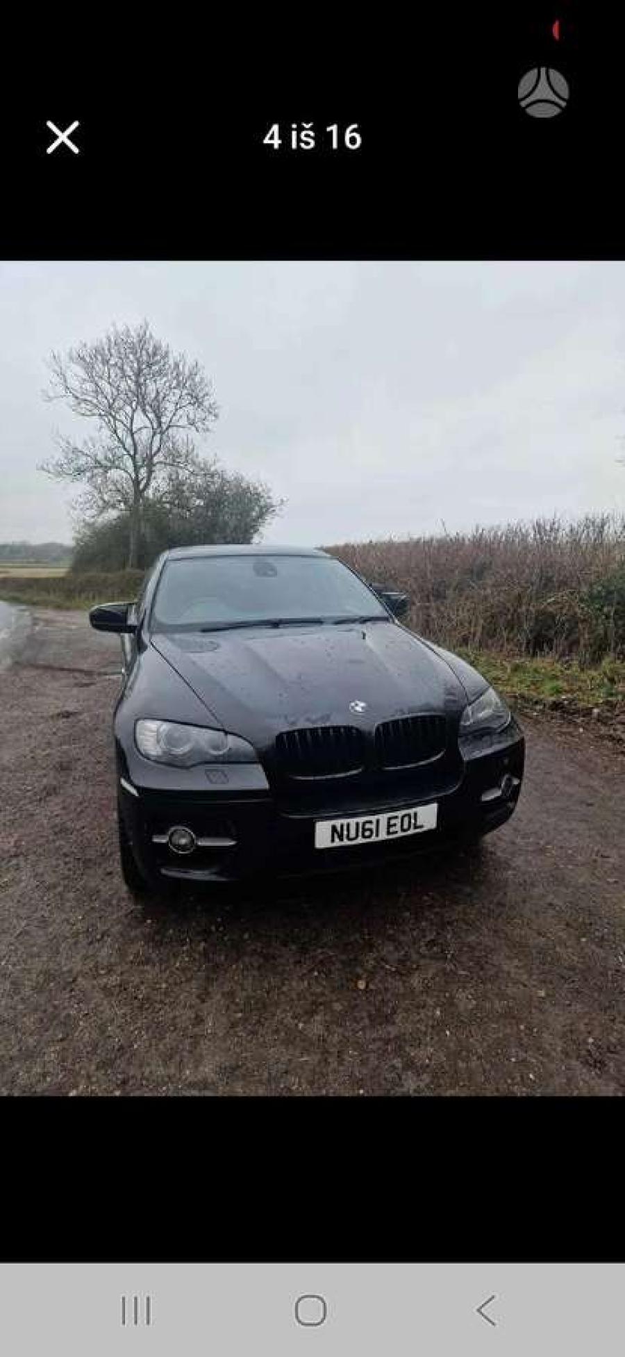 Black BMW X6 2012 in Vilnius, with an engine capacity of 3.00 L and mileage of 170 thousand km for 5950 €, photo 4 on AUTOMOTO.COM.LV