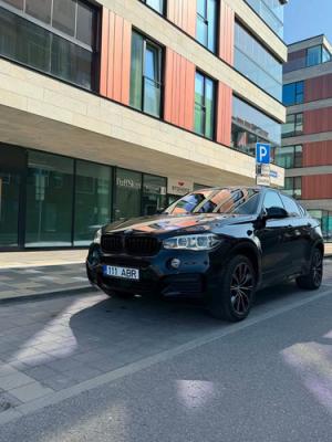 Melns BMW X6 2015 Tallina, ar dzinēja tilpumu 3.00 L un nobraukumu 200 tūkst. km par 22500 €, foto  vietnē AUTOMOTO.COM.LV