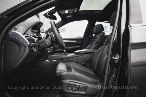 Black BMW X6 2017 in Tartu, with an engine capacity of 2.99 L and mileage of 125 thousand km for 33900 €, photo 11 on AUTOMOTO.COM.LV