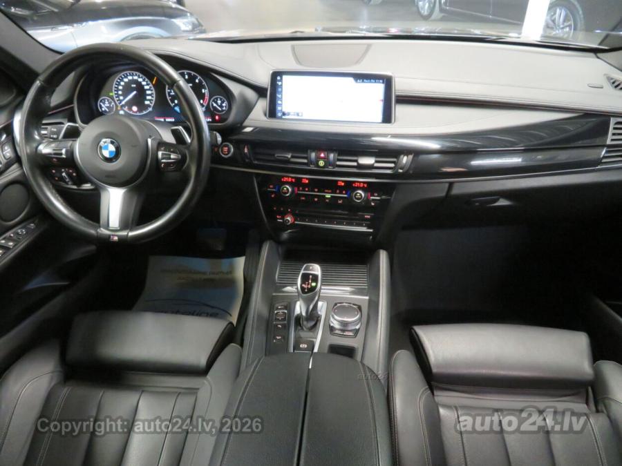 Black BMW X6 2017 in Tallinn, with an engine capacity of 3.00 L and mileage of 280 thousand km for 21900 €, photo 3 on AUTOMOTO.COM.LV