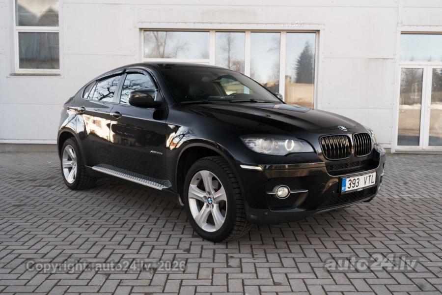 Black BMW X6 2010 in Tartu, with an engine capacity of 3.00 L and mileage of 279 thousand km for 9990 €, photo 1 on AUTOMOTO.COM.LV