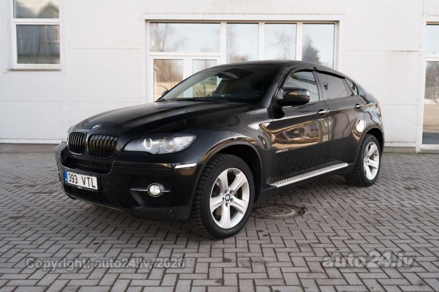 Black BMW X6 2010 in Tartu, with an engine capacity of 3.00 L and mileage of 279 thousand km for 9990 €, photo 3 on AUTOMOTO.COM.LV
