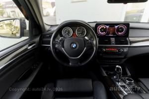 Black BMW X6 2010 in Tartu, with an engine capacity of 3.00 L and mileage of 279 thousand km for 9990 €, photo 9 on AUTOMOTO.COM.LV