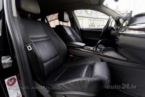 Black BMW X6 2010 in Tartu, with an engine capacity of 3.00 L and mileage of 279 thousand km for 9990 €, photo 10 on AUTOMOTO.COM.LV