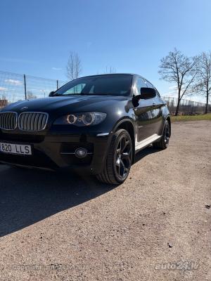 Black BMW X6 2011 in Narva, with an engine capacity of 3.00 L and mileage of 0 thousand km for 12999 €, photo 5 on AUTOMOTO.COM.LV