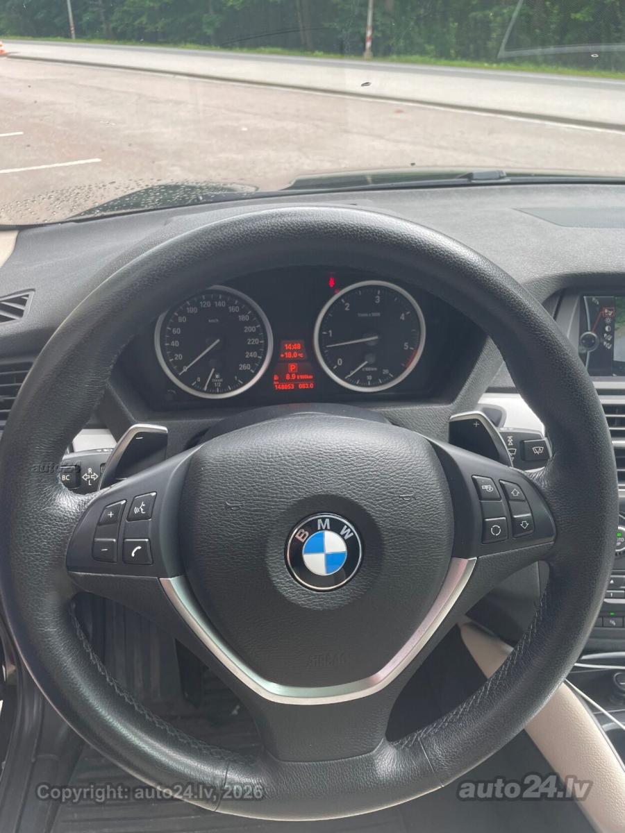 Melns BMW X6 2013 Tallina, ar dzinēja tilpumu 3.00 L un nobraukumu 165 tūkst. km par 16900 €, foto 14 vietnē AUTOMOTO.COM.LV