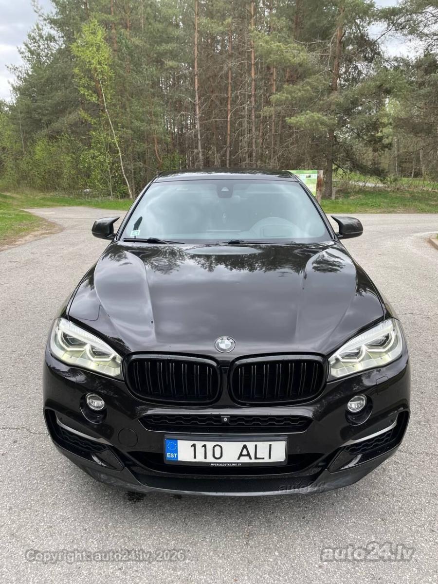 Melns BMW X6 2015 Tallina, ar dzinēja tilpumu 3.00 L un nobraukumu 233 tūkst. km par 24900 €, foto 8 vietnē AUTOMOTO.COM.LV