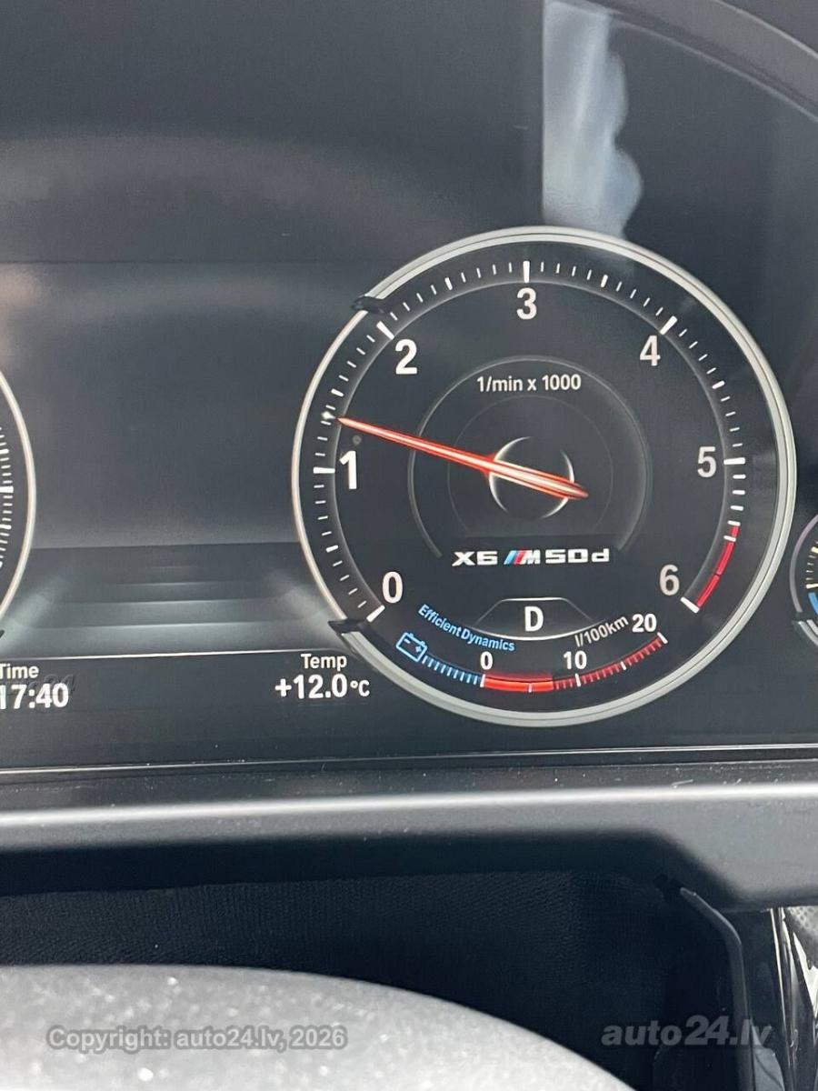 Melns BMW X6 2015 Tallina, ar dzinēja tilpumu 3.00 L un nobraukumu 233 tūkst. km par 24900 €, foto 22 vietnē AUTOMOTO.COM.LV