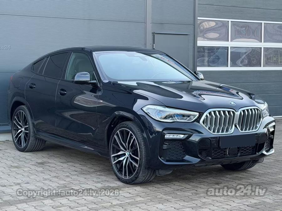 Melns BMW X6 2020 Tallina, ar dzinēja tilpumu 3.00 L un nobraukumu 96 tūkst. km par 59990 €, foto 1 vietnē AUTOMOTO.COM.LV