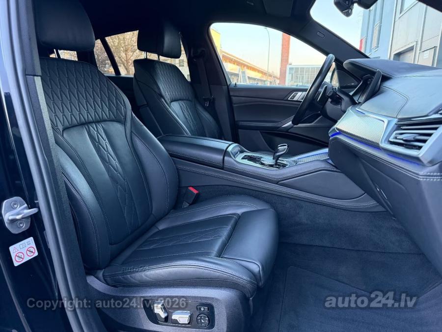 Melns BMW X6 2020 Tallina, ar dzinēja tilpumu 3.00 L un nobraukumu 96 tūkst. km par 59990 €, foto 10 vietnē AUTOMOTO.COM.LV