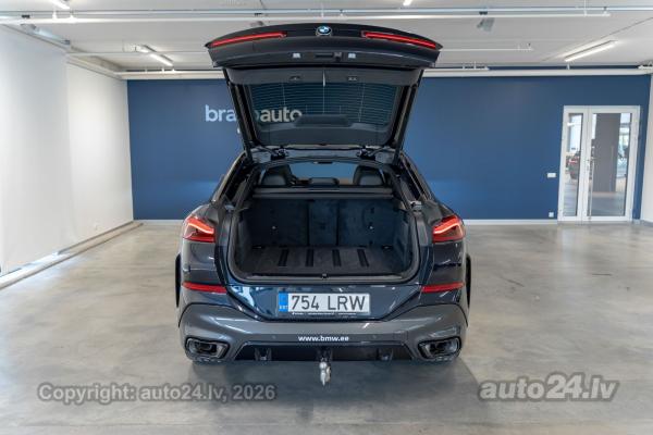 Black BMW X6 2026 in Tallinn, with an engine capacity of 3.00 L and mileage of 5 thousand km for 93130 €, photo 5 on AUTOMOTO.COM.LV