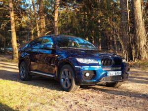 Zils BMW X6 2009 Rīga, ar dzinēja tilpumu 3.50 L un nobraukumu 200 tūkst. km par 13490 €, foto  vietnē AUTOMOTO.COM.LV