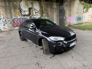 Blue BMW X6 2016 in Rezekne, with an engine capacity of 3.00 L and mileage of 231 thousand km for 22800 €, photo 3 on AUTOMOTO.COM.LV