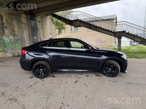 Blue BMW X6 2016 in Rezekne, with an engine capacity of 3.00 L and mileage of 231 thousand km for 22800 €, photo 4 on AUTOMOTO.COM.LV