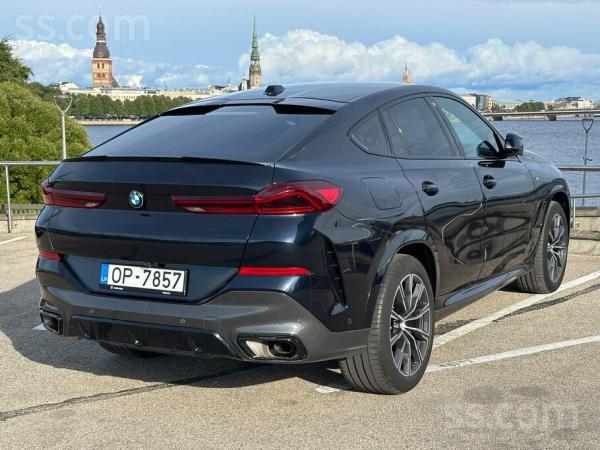 Zils BMW X6 2024 Rīga, ar dzinēja tilpumu 3.00 L un nobraukumu 45 tūkst. km par 66500 €, foto 6 vietnē AUTOMOTO.COM.LV