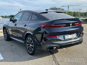 Blue BMW X6 2024 in Riga, with an engine capacity of 3.00 L and mileage of 45 thousand km for 66500 €, photo 8 on AUTOMOTO.COM.LV