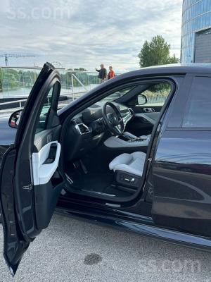 Blue BMW X6 2024 in Riga, with an engine capacity of 3.00 L and mileage of 45 thousand km for 66500 €, photo 12 on AUTOMOTO.COM.LV
