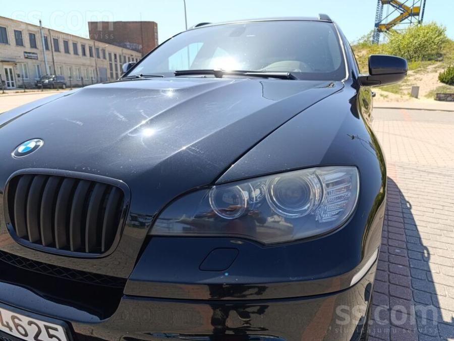 Blue BMW X6 2008 in Riga, with an engine capacity of 3.00 L and mileage of 0 thousand km for 13800 €, photo 3 on AUTOMOTO.COM.LV