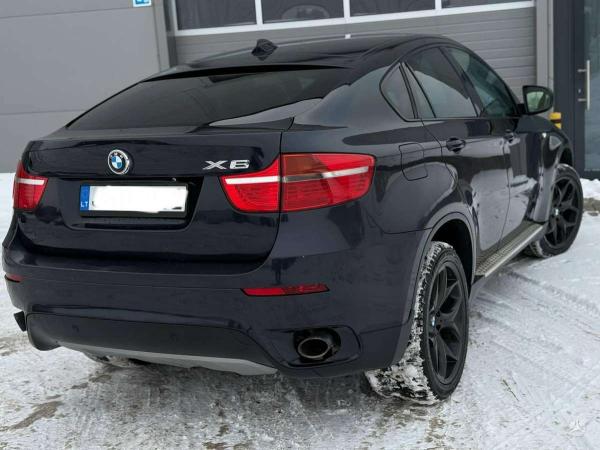 Blue BMW X6 2009 in Klaipeda, with an engine capacity of 2.99 L and mileage of 299 thousand km for 9900 €, photo 9 on AUTOMOTO.COM.LV