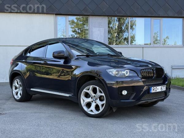 Синий БМВ Х6 2009 в Рига, объемом двигателя 3.00 л и пробегом 357 тыс. км за 10000 €, фото 1 на AUTOMOTO.COM.LV