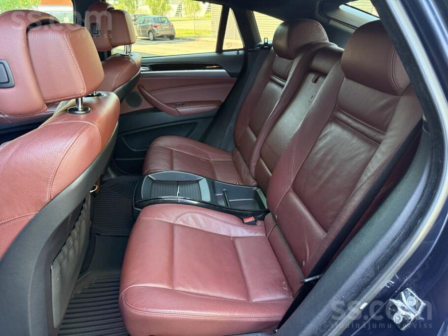 Zils BMW X6 2009 Rīga, ar dzinēja tilpumu 3.00 L un nobraukumu 357 tūkst. km par 10000 €, foto 9 vietnē AUTOMOTO.COM.LV