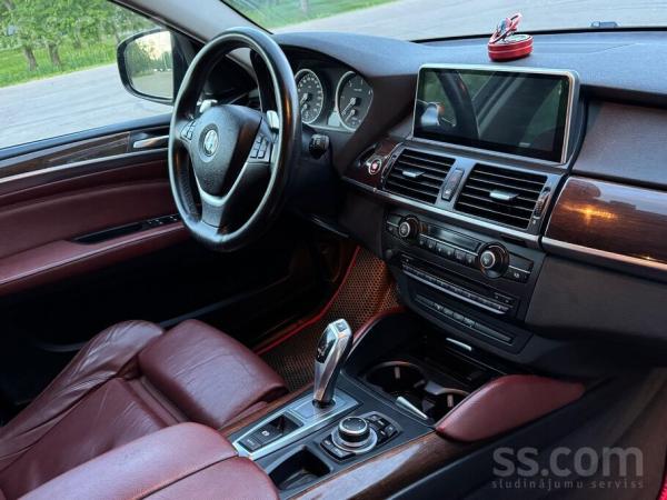 Blue BMW X6 2010 in Jurmala, with an engine capacity of 3.00 L and mileage of 342 thousand km for 11000 €, photo 8 on AUTOMOTO.COM.LV