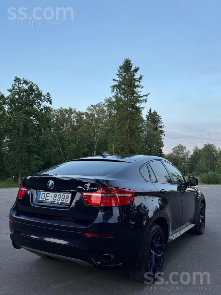 Zils BMW X6 2010 Jūrmala, ar dzinēja tilpumu 3.00 L un nobraukumu 342 tūkst. km par 10500 €, foto 3 vietnē AUTOMOTO.COM.LV