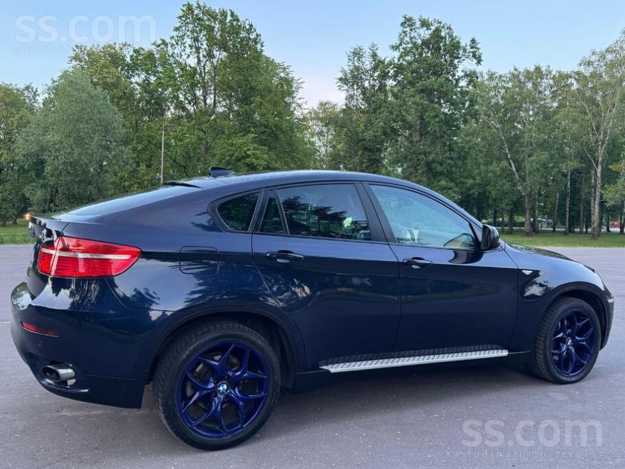 Zils BMW X6 2010 Jūrmala, ar dzinēja tilpumu 3.00 L un nobraukumu 342 tūkst. km par 10500 €, foto 5 vietnē AUTOMOTO.COM.LV