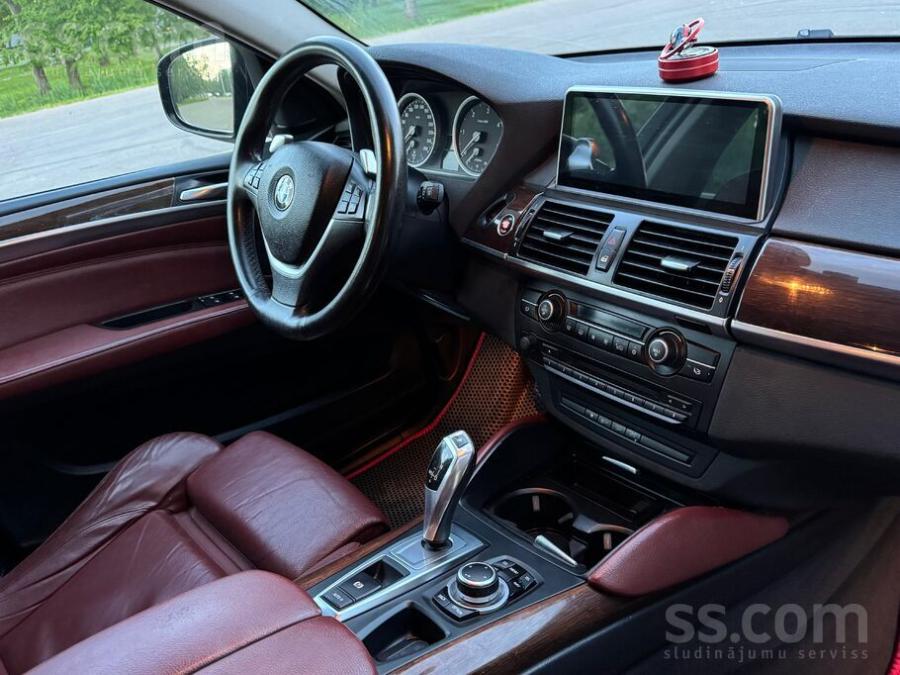Zils BMW X6 2010 Jūrmala, ar dzinēja tilpumu 3.00 L un nobraukumu 342 tūkst. km par 10500 €, foto 9 vietnē AUTOMOTO.COM.LV