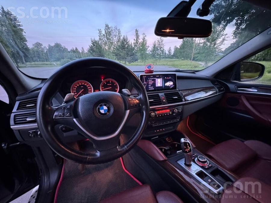 Zils BMW X6 2010 Jūrmala, ar dzinēja tilpumu 3.00 L un nobraukumu 342 tūkst. km par 10500 €, foto 16 vietnē AUTOMOTO.COM.LV