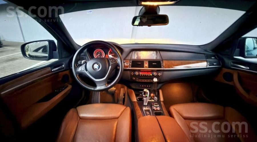 Zils BMW X6 2010 Rīga, ar dzinēja tilpumu 3.00 L un nobraukumu 261 tūkst. km par 10900 €, foto 6 vietnē AUTOMOTO.COM.LV