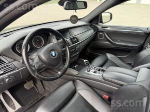 Blue BMW X6 2011 in Rezekne, with an engine capacity of 4.40 L and mileage of 293 thousand km for 12000 €, photo 9 on AUTOMOTO.COM.LV