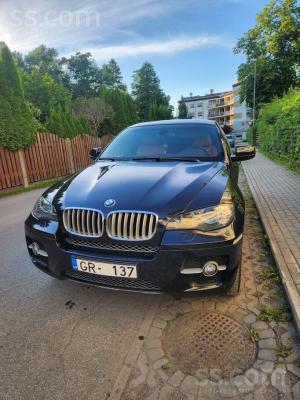 Blue BMW X6 2011 in Jurmala, with an engine capacity of 3.00 L and mileage of 171 thousand km for 15500 €, photo 4 on AUTOMOTO.COM.LV