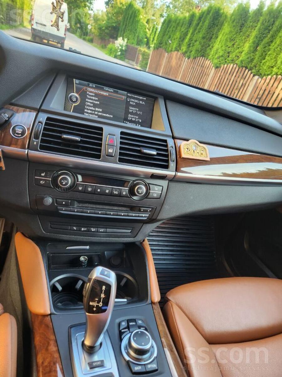 Blue BMW X6 2011 in Jurmala, with an engine capacity of 3.00 L and mileage of 171 thousand km for 15500 €, photo 11 on AUTOMOTO.COM.LV