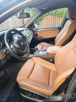 Blue BMW X6 2011 in Jurmala, with an engine capacity of 3.00 L and mileage of 171 thousand km for 15500 €, photo 14 on AUTOMOTO.COM.LV