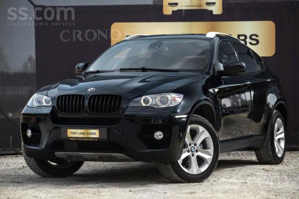 Blue BMW X6 2012 in Tukums, with an engine capacity of 3.00 L and mileage of 0 thousand km for 15000 €, photo 8 on AUTOMOTO.COM.LV