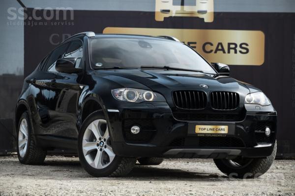 Blue BMW X6 2012 in Tukums, with an engine capacity of 3.00 L and mileage of 0 thousand km for 15000 €, photo 9 on AUTOMOTO.COM.LV