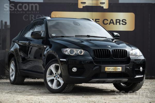 Blue BMW X6 2012 in Tukums, with an engine capacity of 3.00 L and mileage of 0 thousand km for 15000 €, photo 10 on AUTOMOTO.COM.LV
