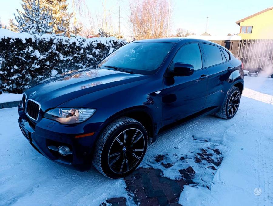 Blue BMW X6 2012 in Siauliai, with an engine capacity of 2.98 L and mileage of 158 thousand km for 12200 €, photo 1 on AUTOMOTO.COM.LV