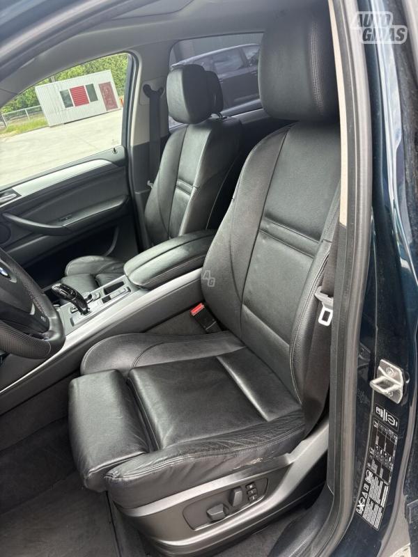 Blue BMW X6 2012 in Kaunas, with an engine capacity of 3.00 L and mileage of 290 thousand km for 14990 €, photo 9 on AUTOMOTO.COM.LV