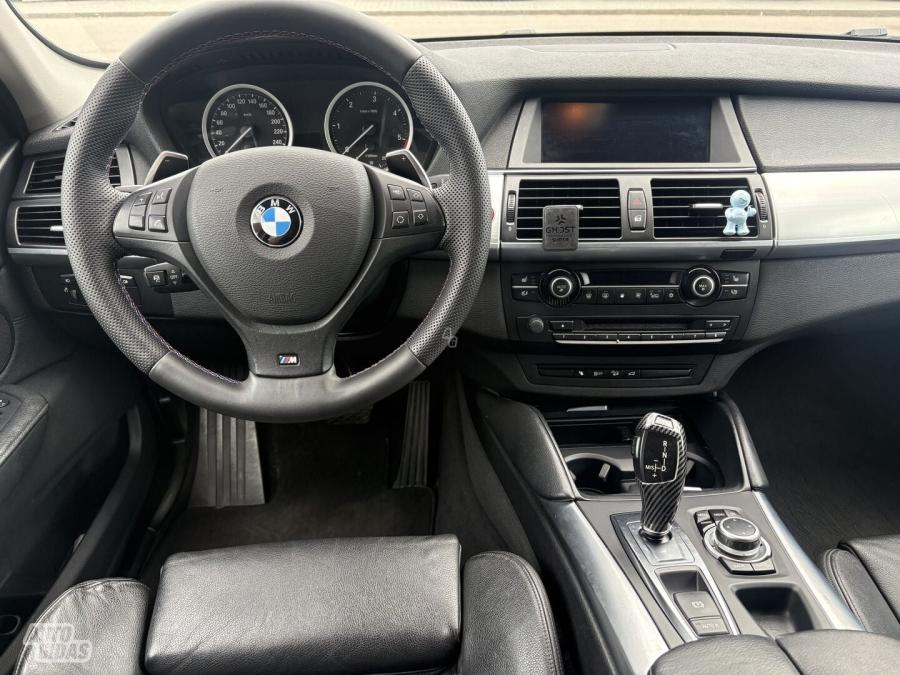 Blue BMW X6 2012 in Kaunas, with an engine capacity of 3.00 L and mileage of 290 thousand km for 14990 €, photo 11 on AUTOMOTO.COM.LV