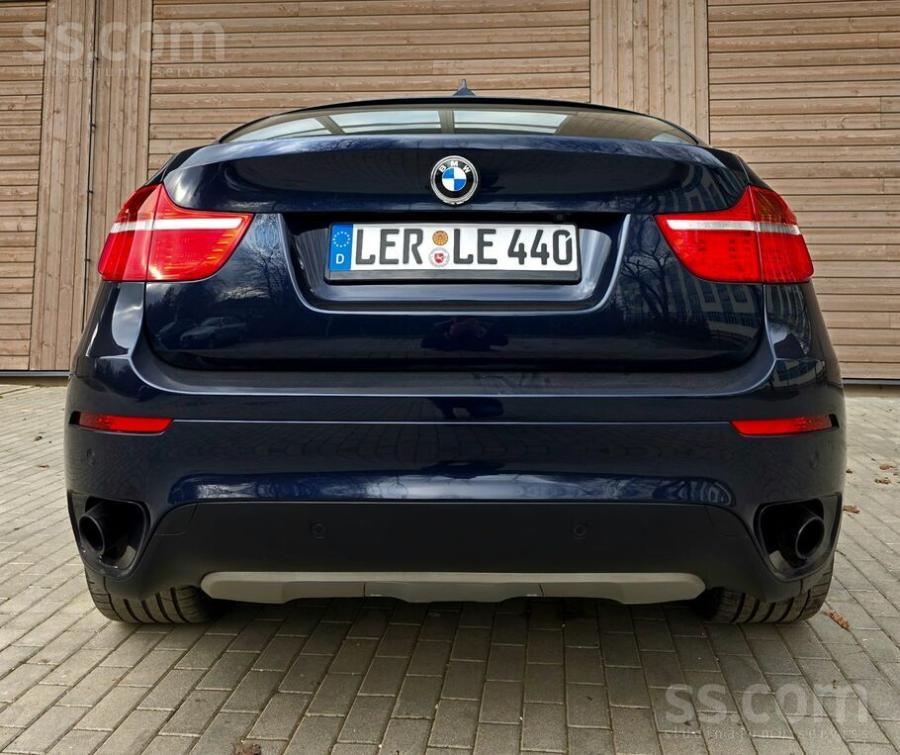Blue BMW X6 2012 in Jelgava, with an engine capacity of 4.00 L and mileage of 226 thousand km for 18999 €, photo 3 on AUTOMOTO.COM.LV