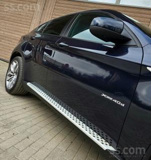 Blue BMW X6 2012 in Jelgava, with an engine capacity of 4.00 L and mileage of 226 thousand km for 18999 €, photo 8 on AUTOMOTO.COM.LV