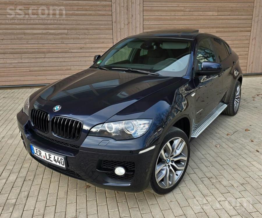 Blue BMW X6 2012 in Jelgava, with an engine capacity of 4.00 L and mileage of 226 thousand km for 18999 €, photo 10 on AUTOMOTO.COM.LV