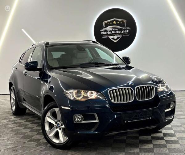 Blue BMW X6 2012 in Marijampole, with an engine capacity of 2.99 L and mileage of 296 thousand km for 12650 €, photo 1 on AUTOMOTO.COM.LV