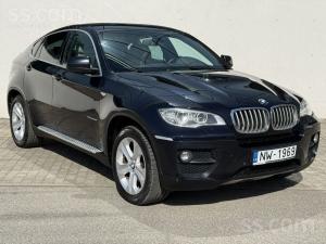 Blue BMW X6 2013 in Riga, with an engine capacity of 3.00 L and mileage of 0 thousand km for 13450 €, photo 3 on AUTOMOTO.COM.LV