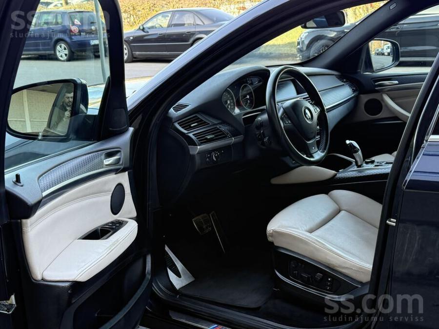 Blue BMW X6 2013 in Riga, with an engine capacity of 3.00 L and mileage of 0 thousand km for 13450 €, photo 7 on AUTOMOTO.COM.LV