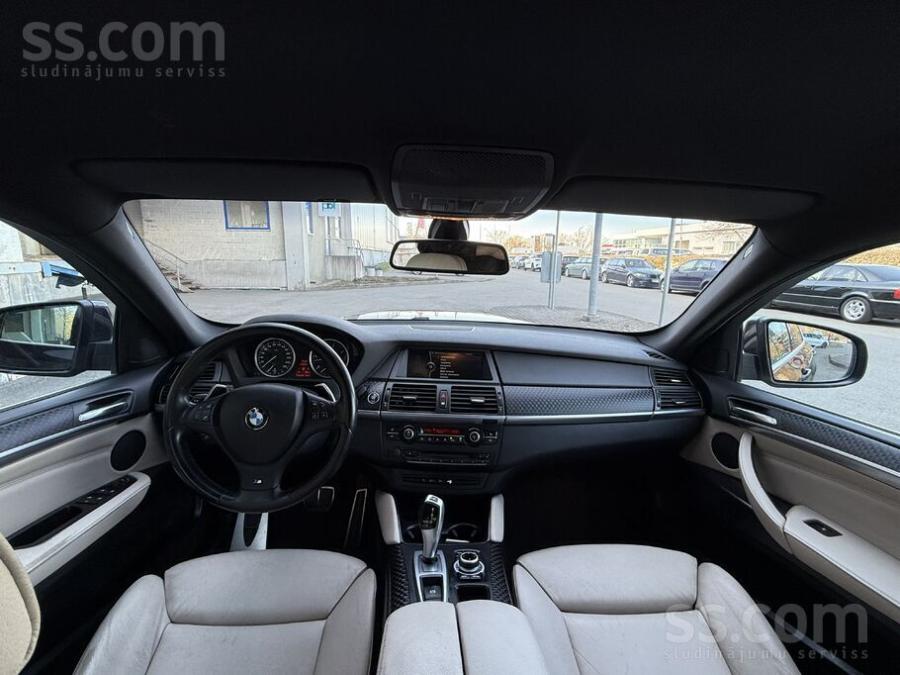 Blue BMW X6 2013 in Riga, with an engine capacity of 3.00 L and mileage of 0 thousand km for 13450 €, photo 8 on AUTOMOTO.COM.LV