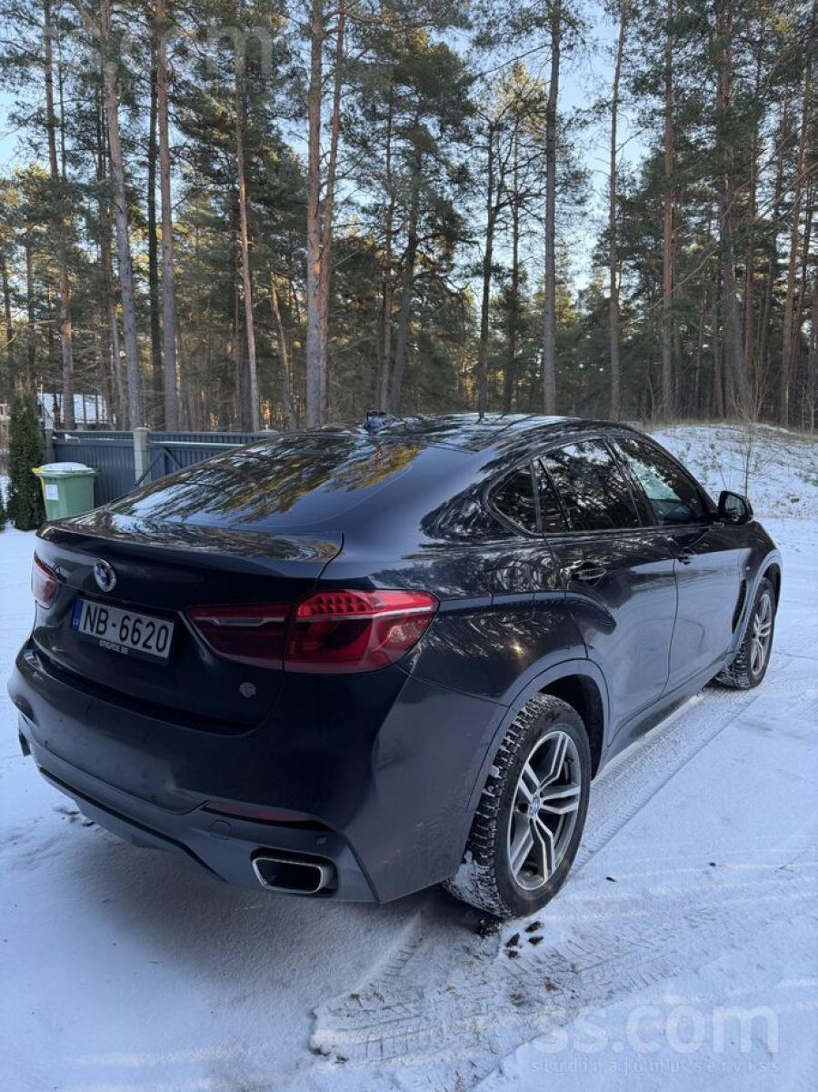 Zils BMW X6 2015 Rīga, ar dzinēja tilpumu 3.00 L un nobraukumu 194 tūkst. km par 24200 €, foto 3 vietnē AUTOMOTO.COM.LV
