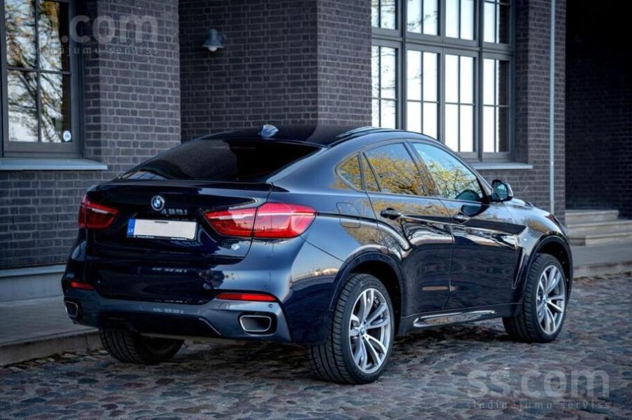 Zils BMW X6 2015 Rīga, ar dzinēja tilpumu 3.00 L un nobraukumu 194 tūkst. km par 24200 €, foto 15 vietnē AUTOMOTO.COM.LV